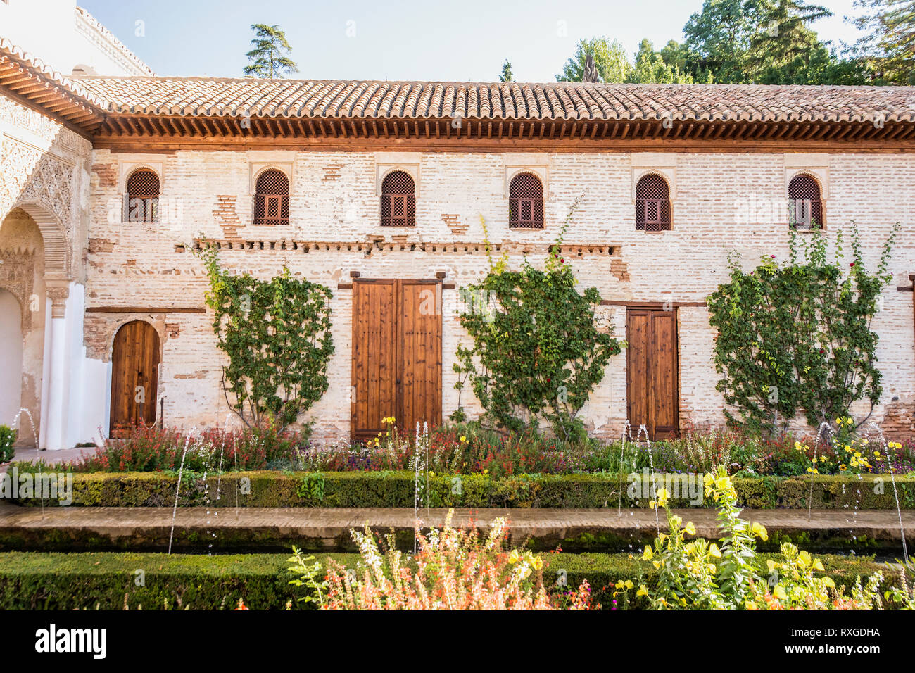 The Alhambra Palace and Fort, Granada, Spain Stock Photo - Alamy