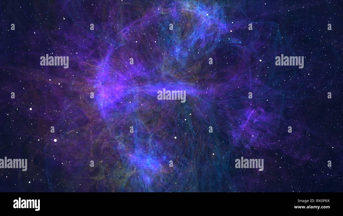 Realistic galaxy milky way animation hi-res stock photography and ...
