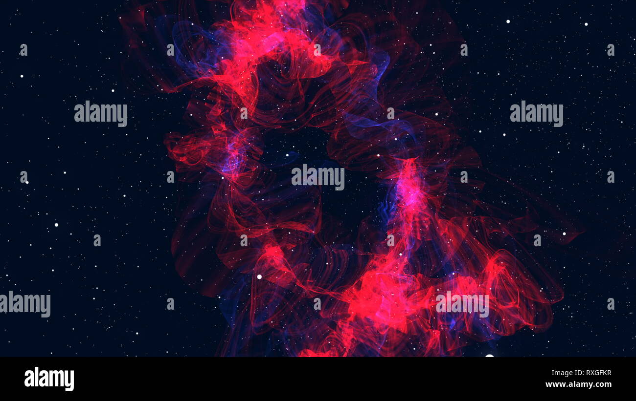 Realistic galaxy milky way animation hi-res stock photography and ...
