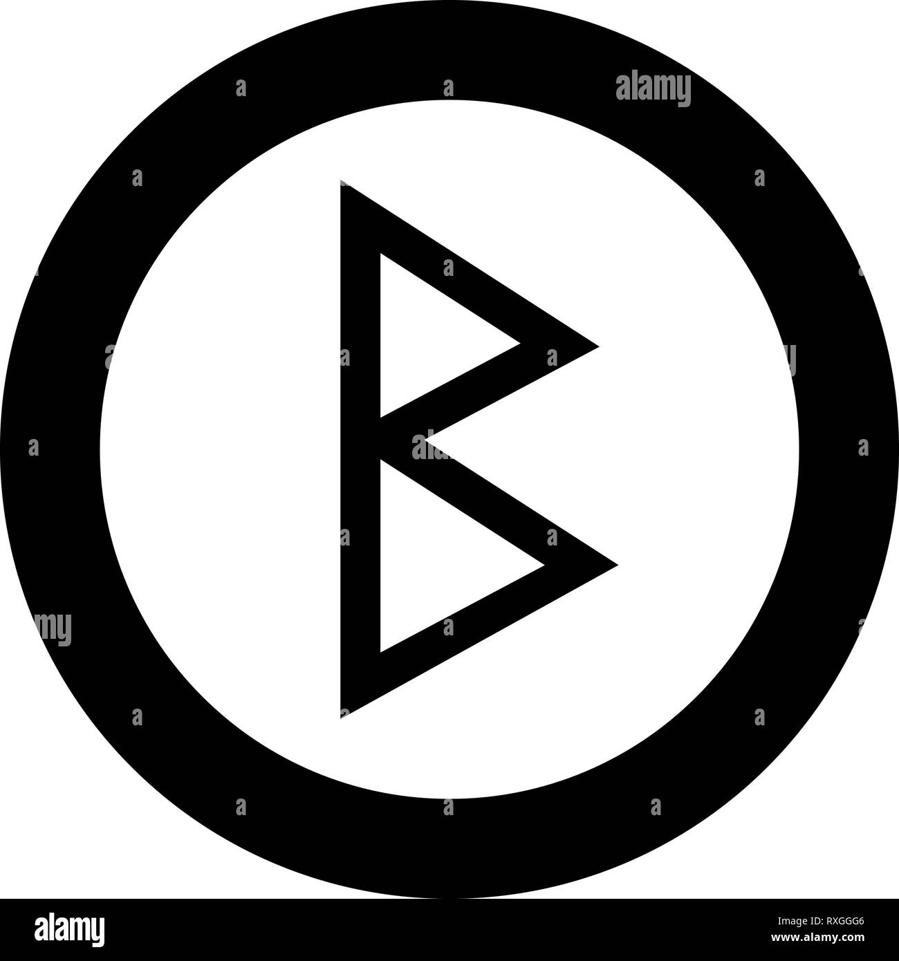 Rune berkana hi-res stock photography and images - Alamy