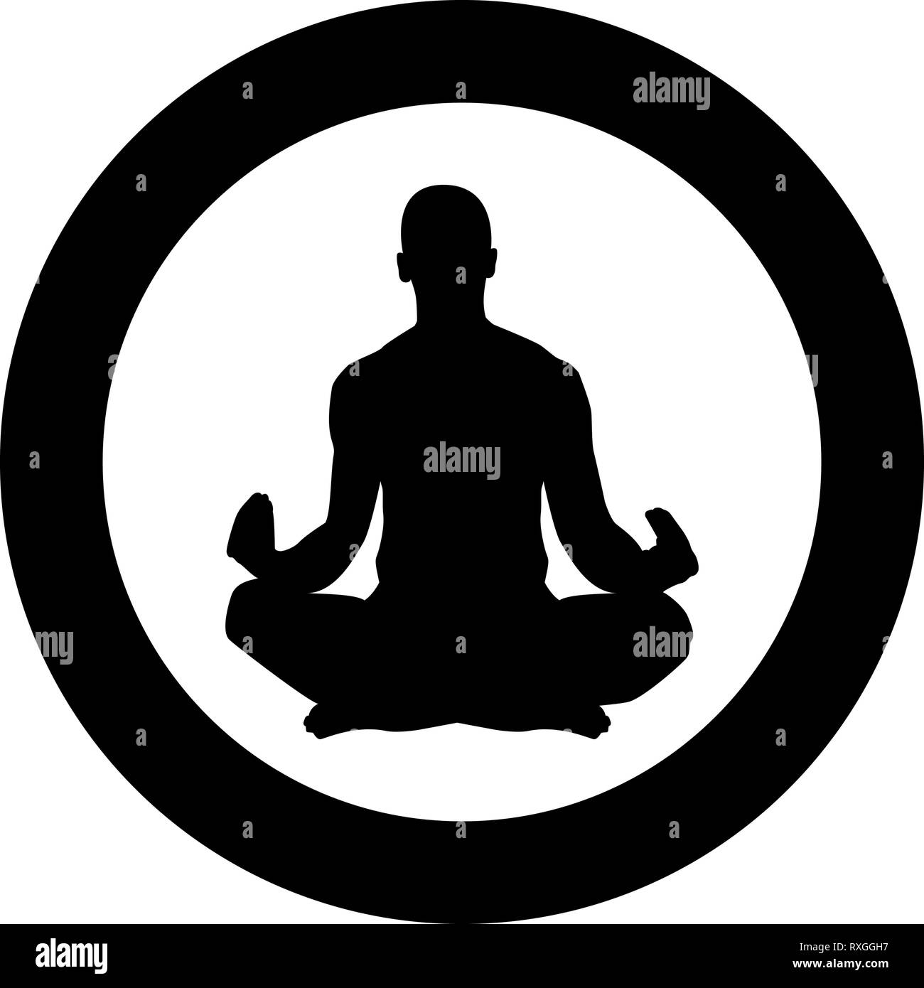 In prayer pose Black and White Stock Photos & Images - Alamy