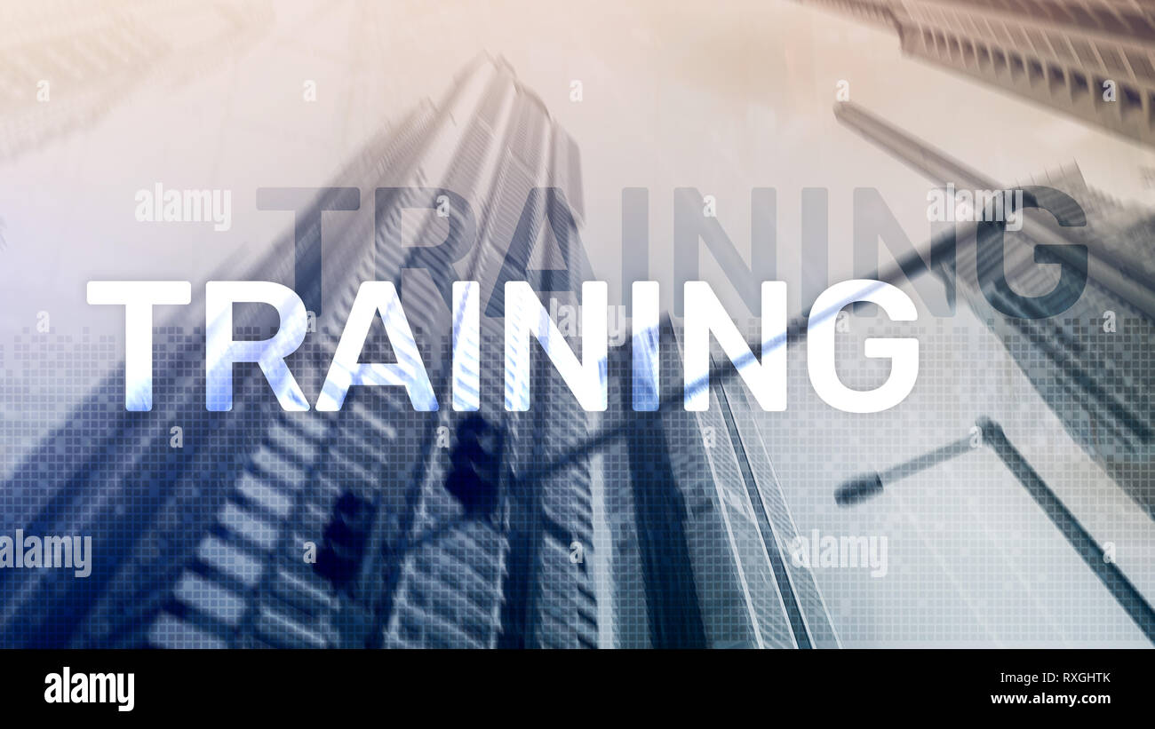 Training. Personal development. Business and education, E-Learning ...