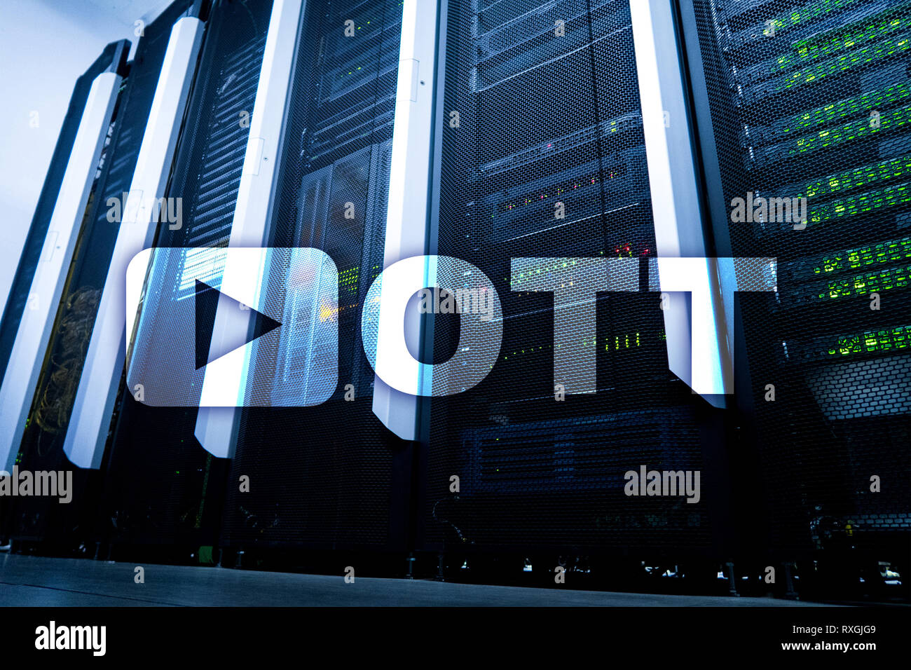 OTT, IPTV, video streaming over the internet Stock Photo - Alamy