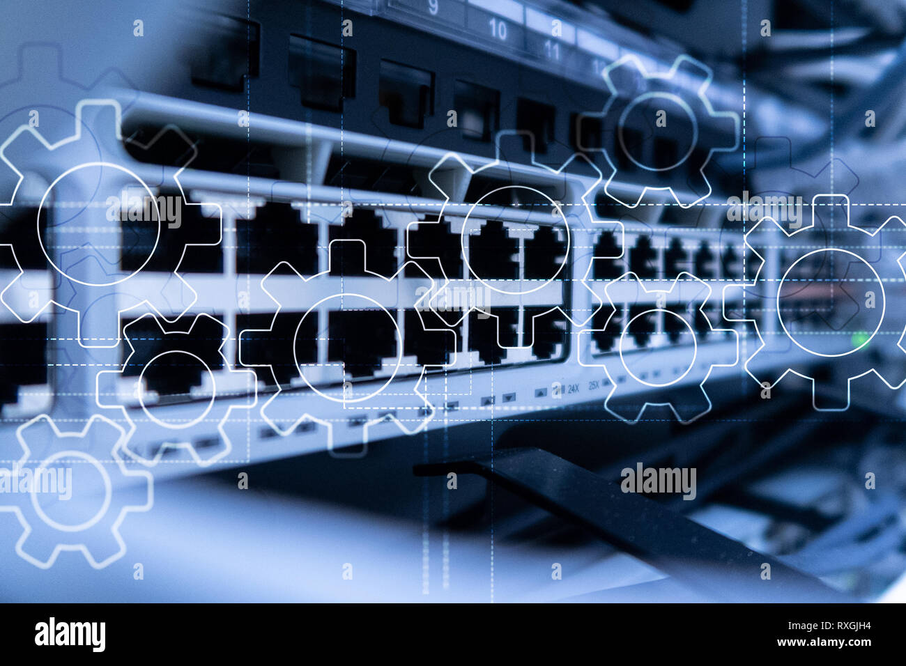 Gears mechanism, digital transformation, data integration and digital ...