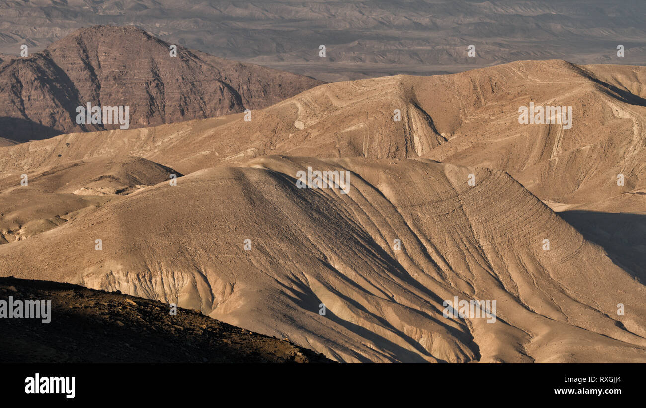 Ash Sharah Mountains. Jordan. A typical Jordanian landscape Stock Photo ...