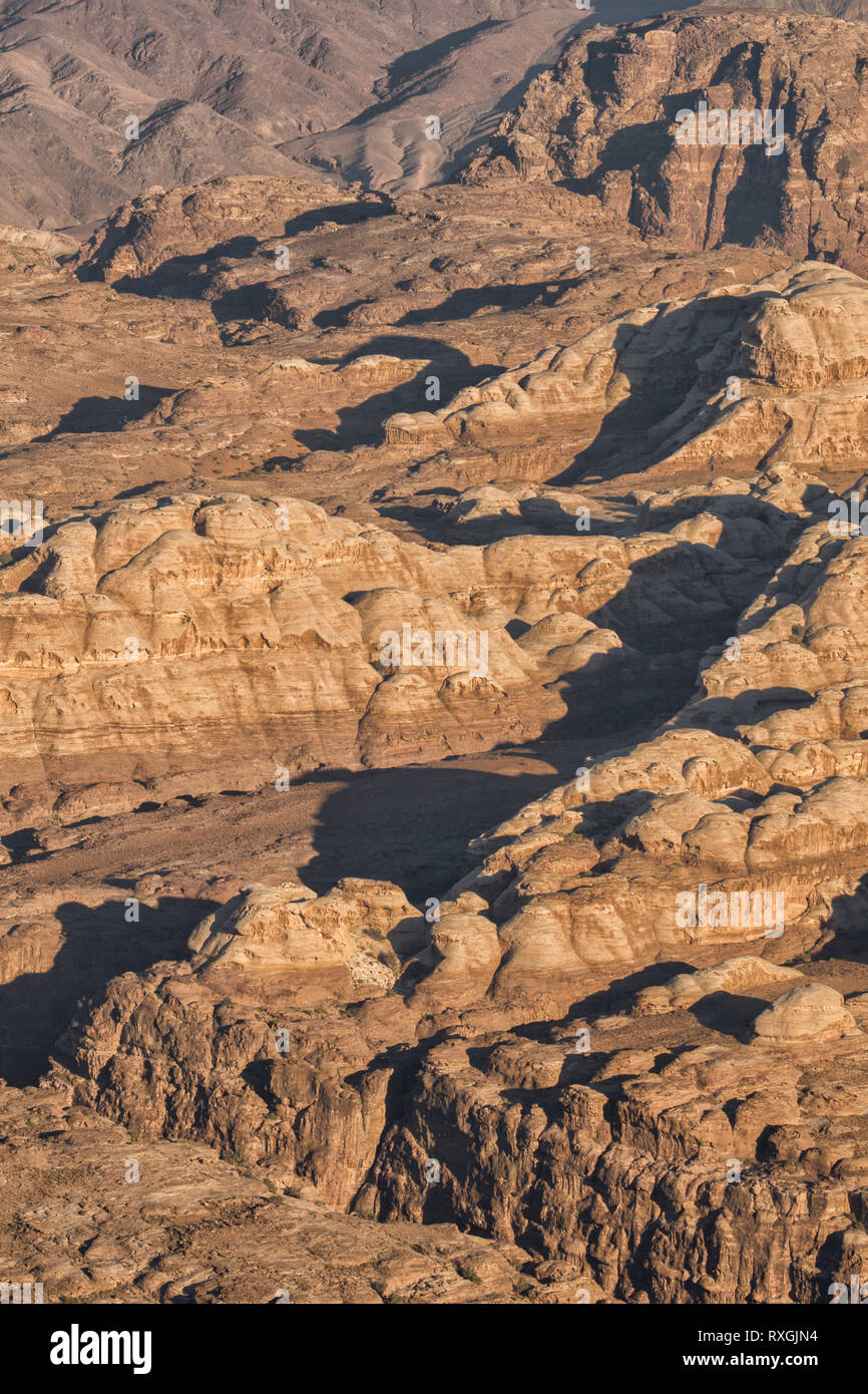 Ash Sharah Mountains. Jordan. A typical Jordanian landscape Stock Photo ...