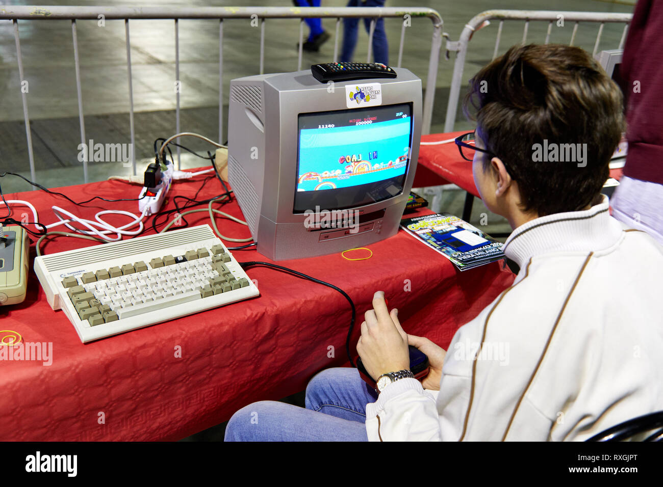 Retro computer games hi-res stock photography and images - Alamy