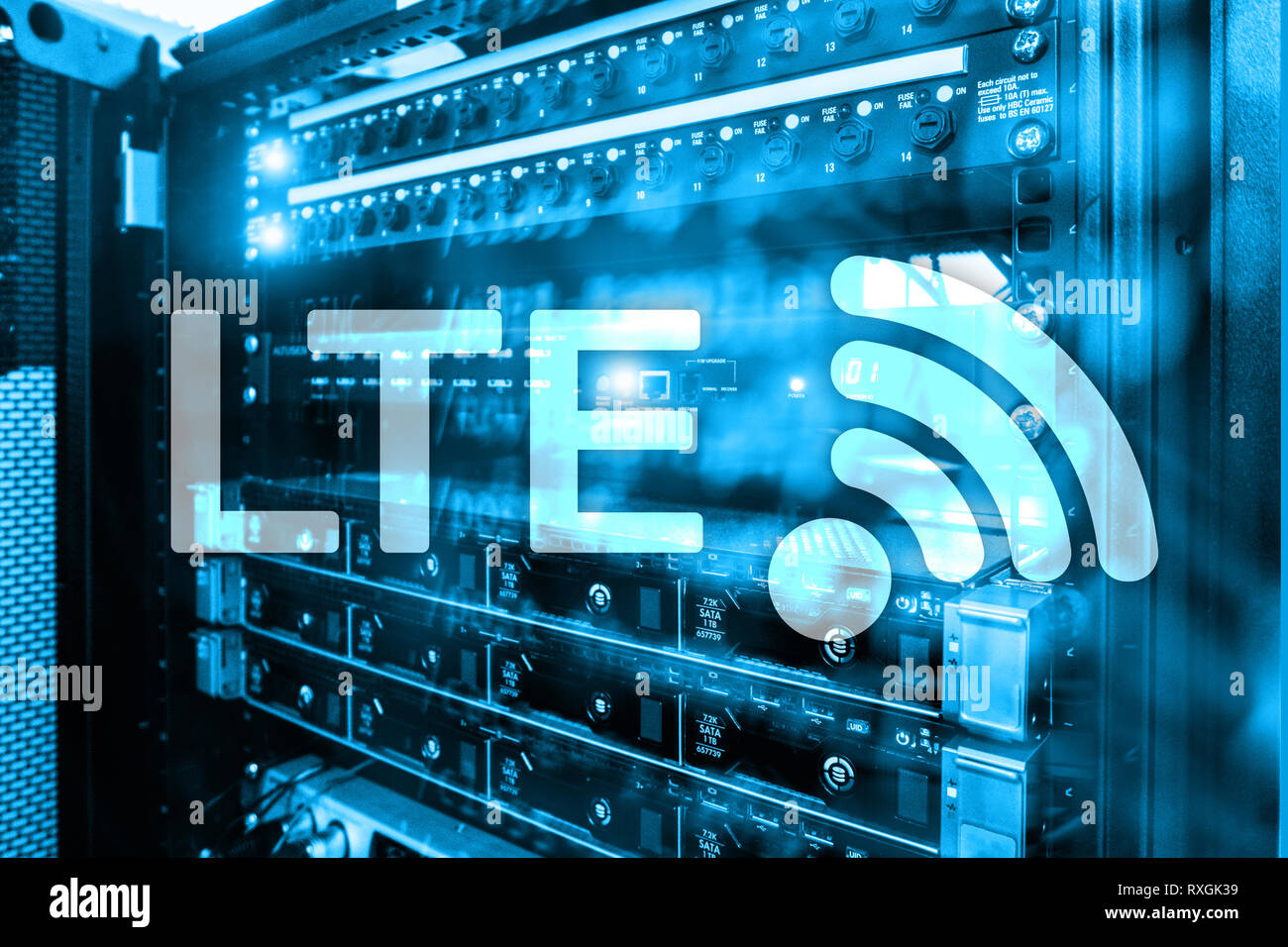 LTE, 5g wireless internet technology concept Stock Photo - Alamy
