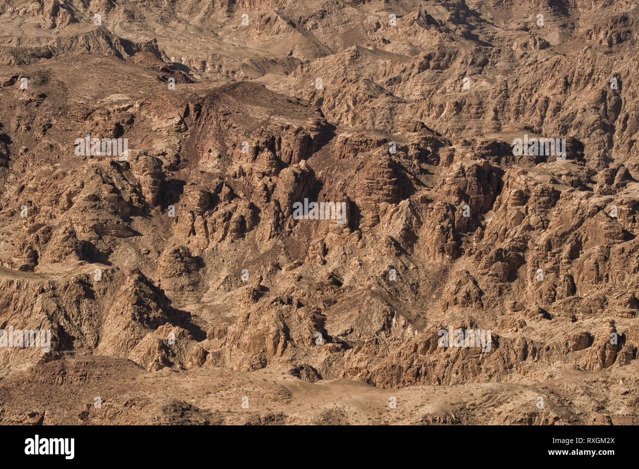 Moab Plateau, Jordan. A typical Jordanian landscape Stock Photo - Alamy