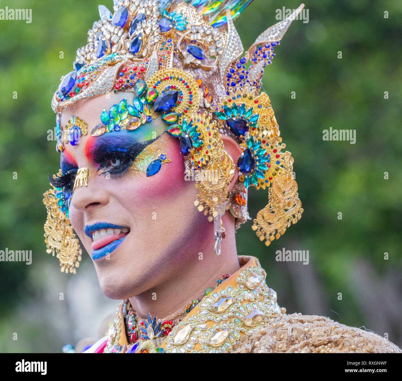 Las Palmas, Gran Canaria, Canary Islands, Spain. 9th March, 2019. Drag ...