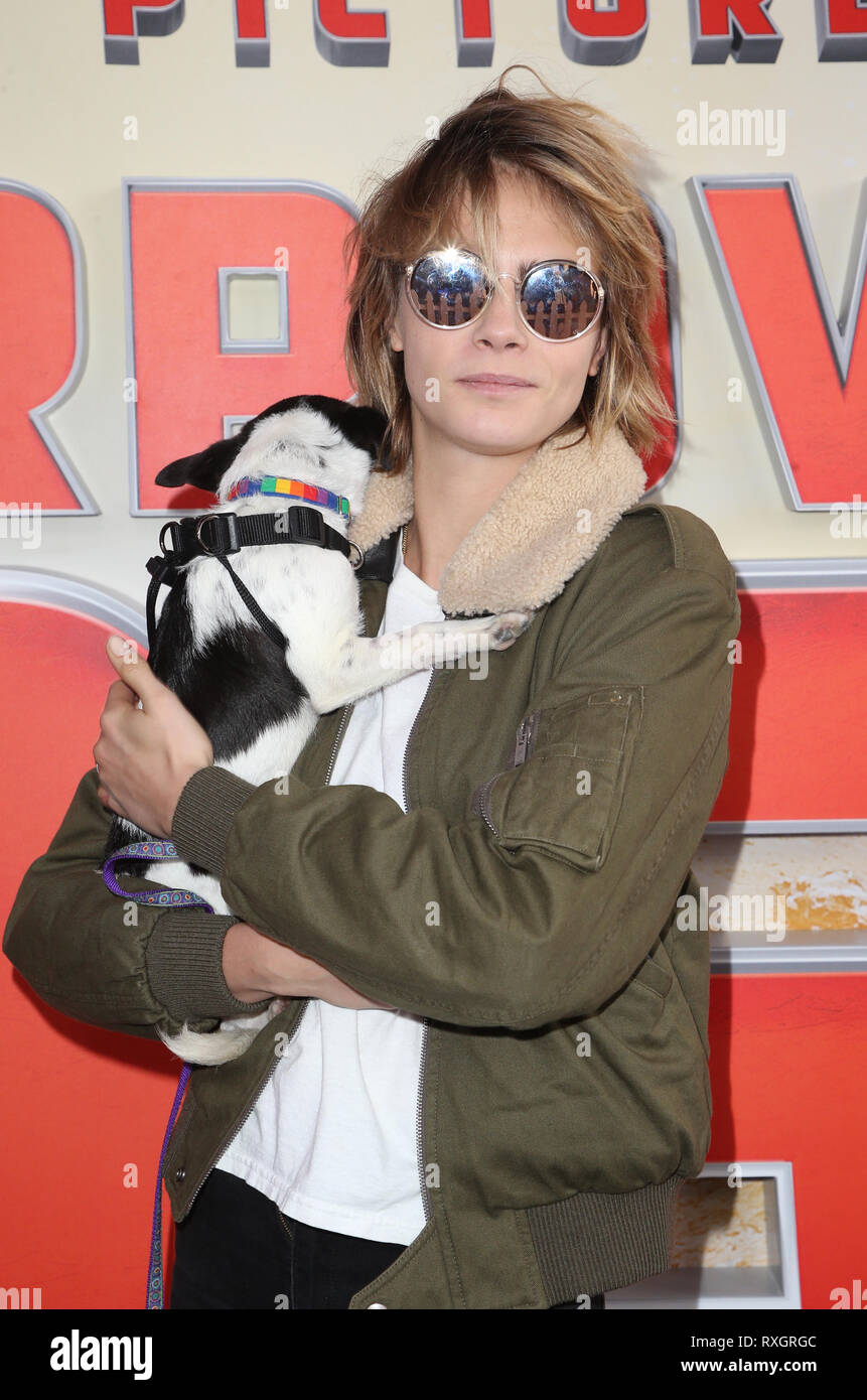 Los Angeles, Ca, USA. 9th Mar, 2019. Cara Delevingne, at the premiere ...