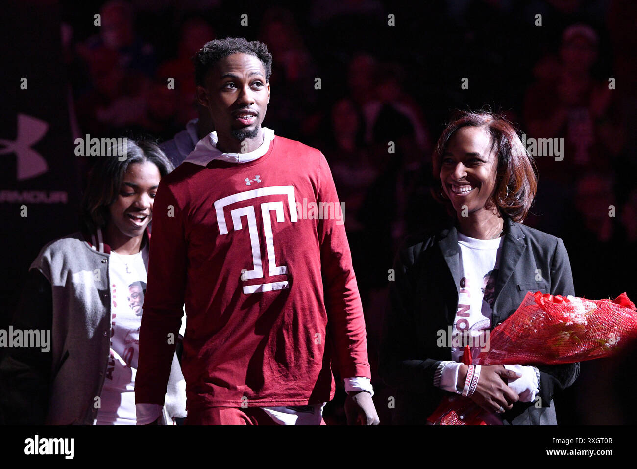 Philadelphia, Pennsylvania, USA. 9th Mar, 2019. Temple Owls guard SHIZZ ...