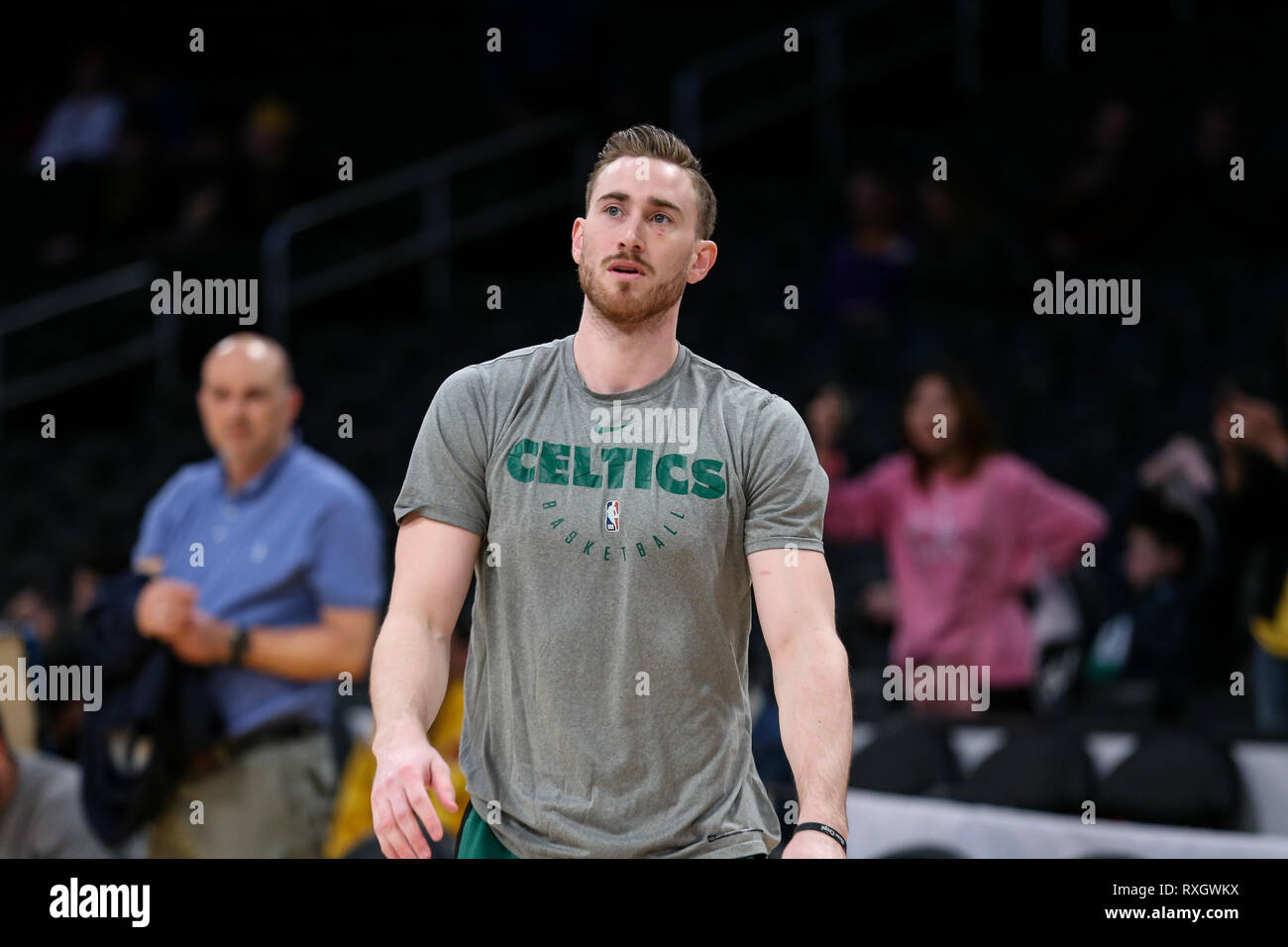 Boston Celtics forward Gordon Hayward #20 during the Boston Celtics vs ...