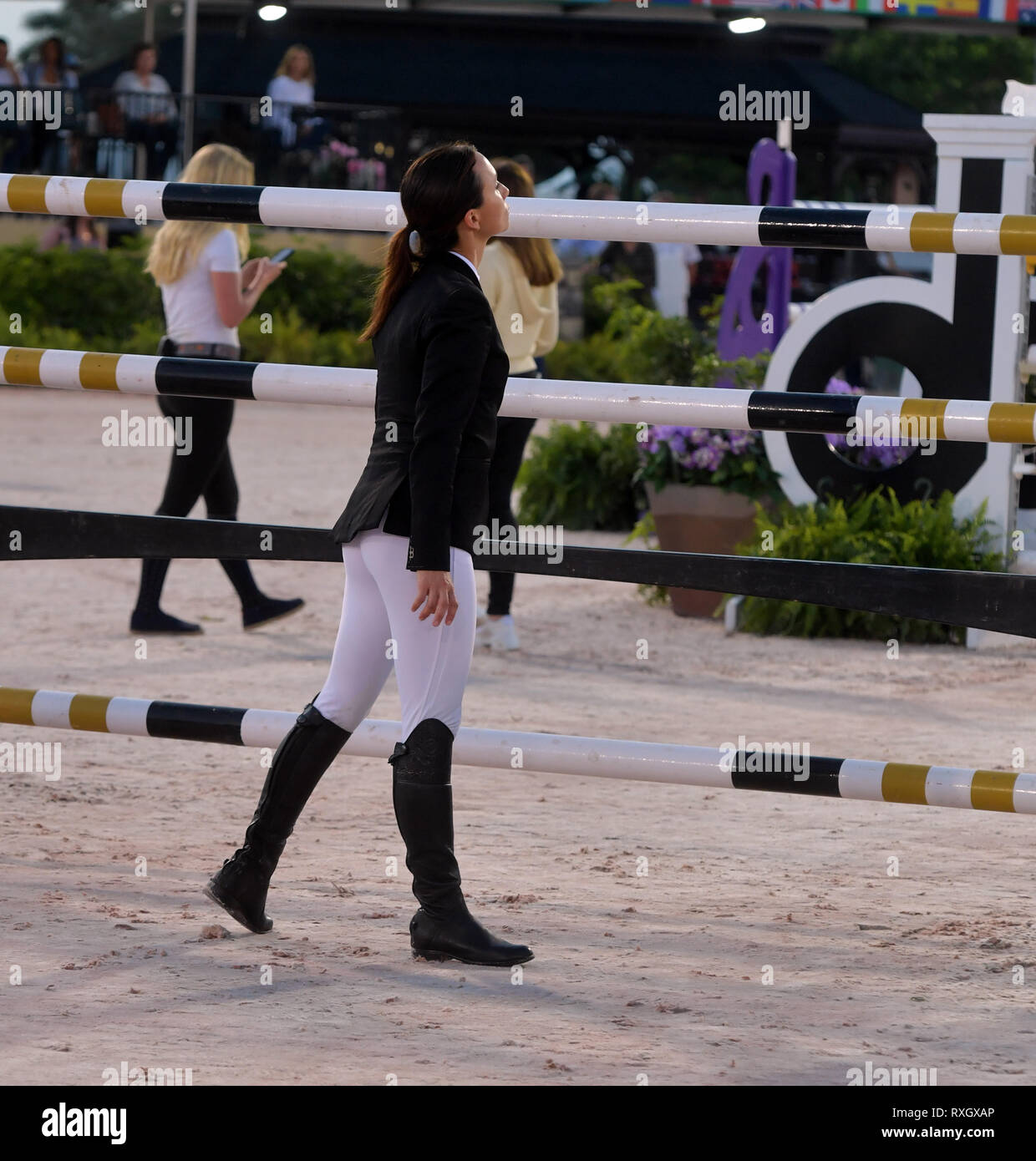 WELLINGTION, FL - MARCH 09: SATURDAY NIGHT LIGHTS: Georgina Bloomberg ...