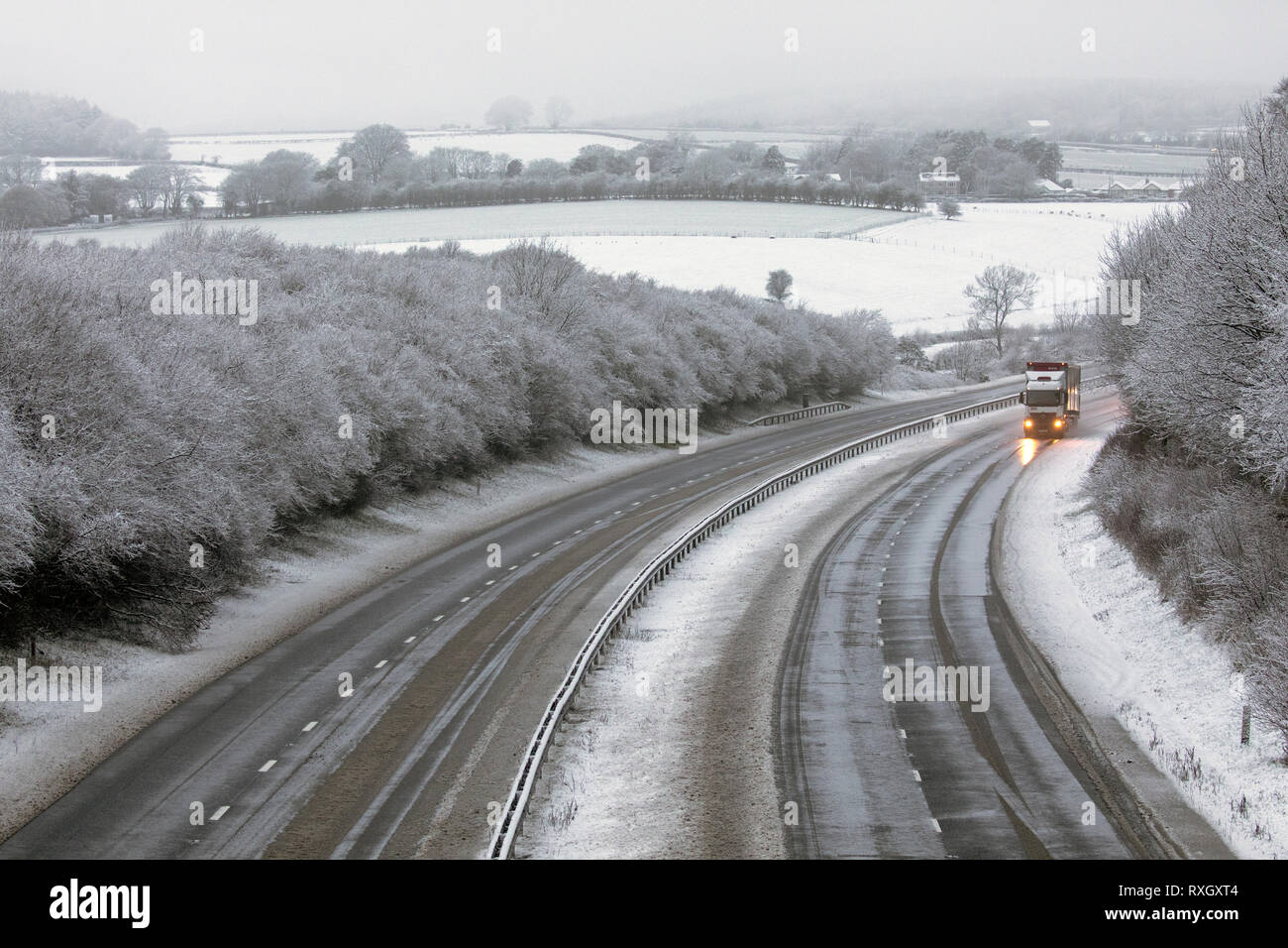 A55 expressway road hi-res stock photography and images - Alamy