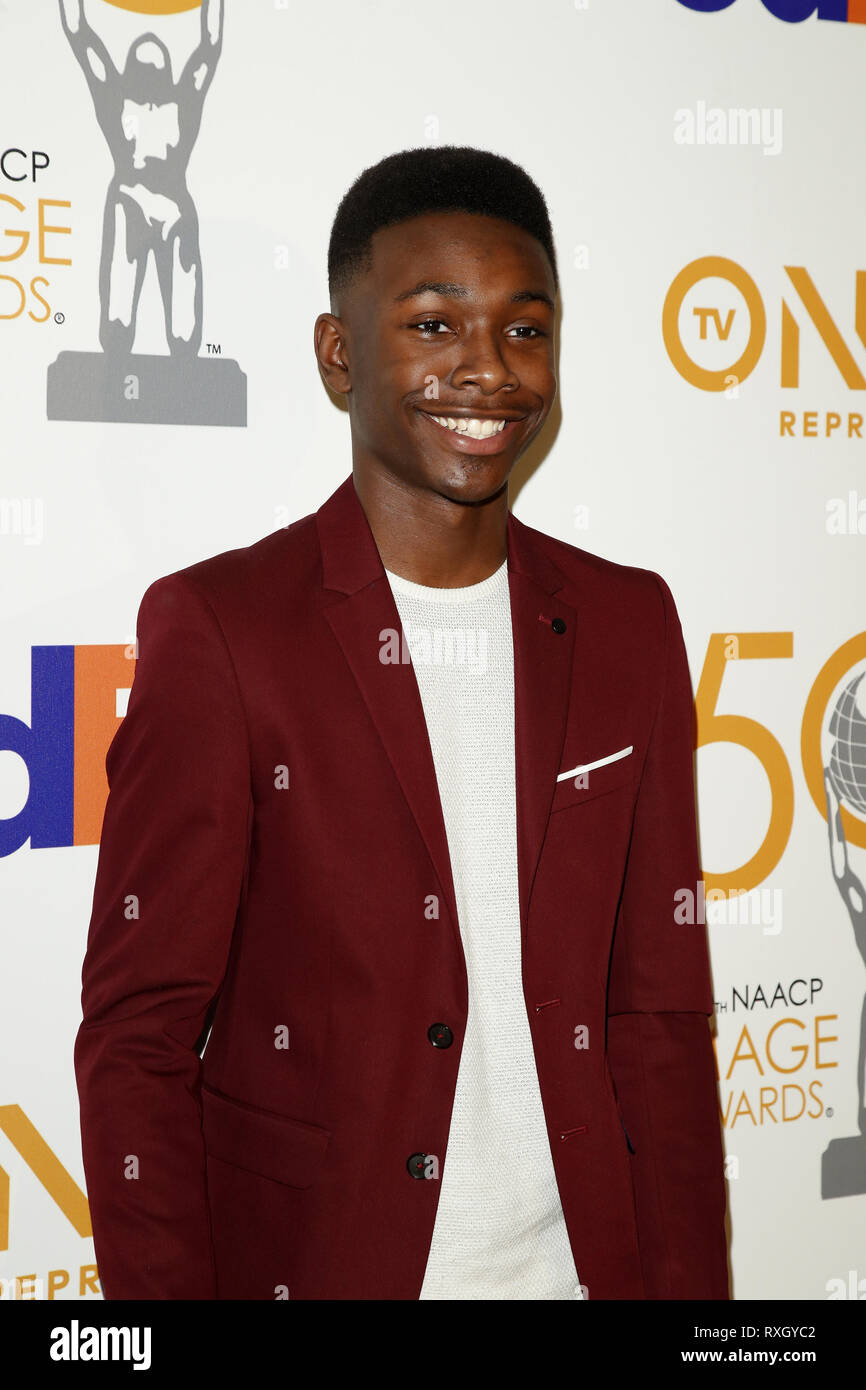 March 9, 2019 - Los Angeles, CA, USA - LOS ANGELES - MAR 9: Miles Fitch ...