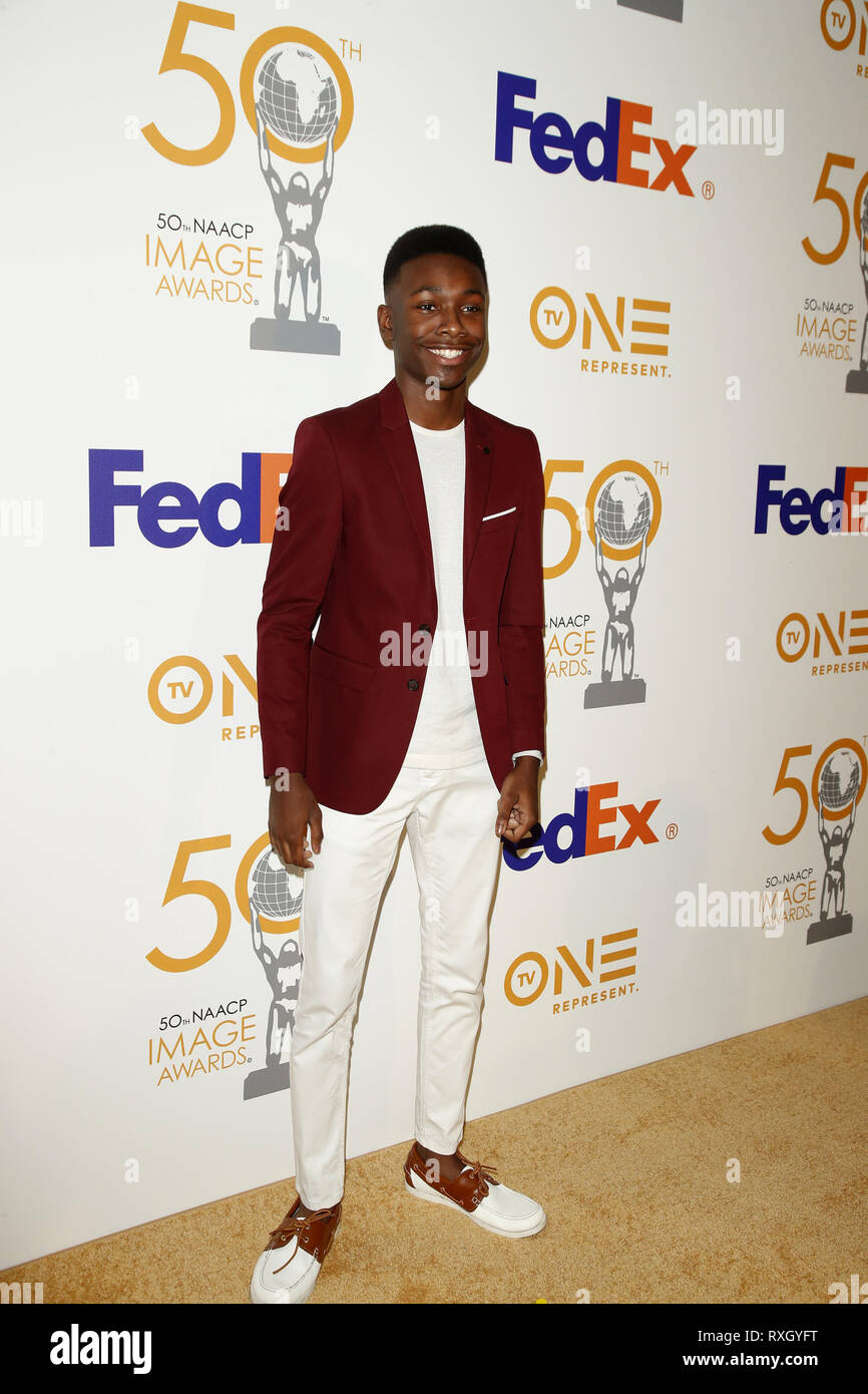 March 9, 2019 - Los Angeles, CA, USA - LOS ANGELES - MAR 9: Miles Fitch ...