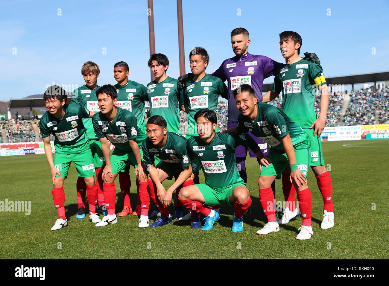 Fc gifu team group line up hi-res stock photography and images - Alamy