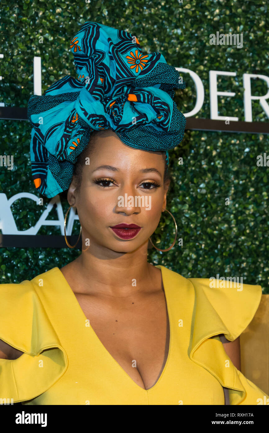 Los Angeles, USA. 09th March, 2019. Monique Coleman arrives at ...