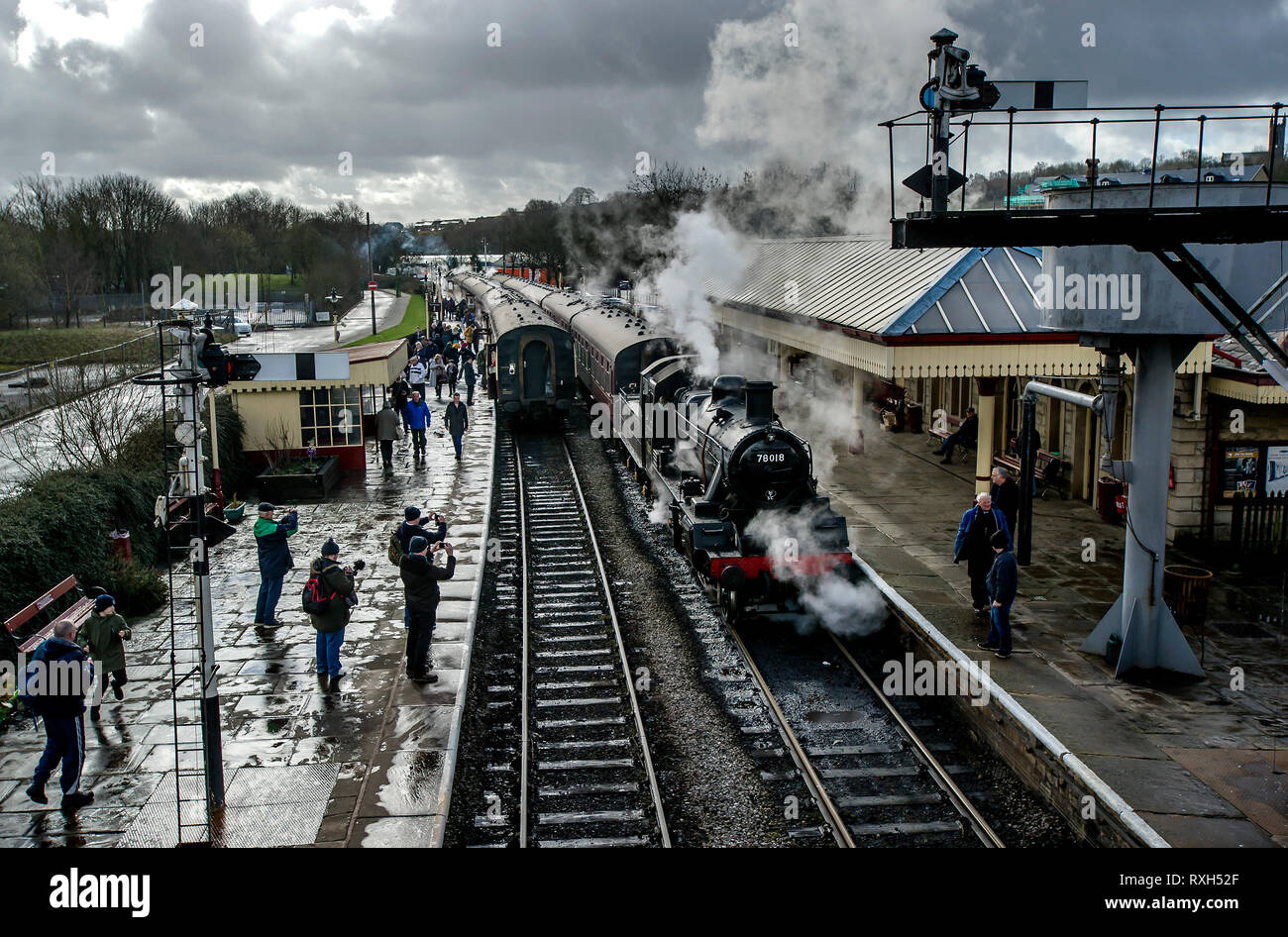 East Lancashire, UK. 10th Mar 2019. The annual East Lancashire Railway ...