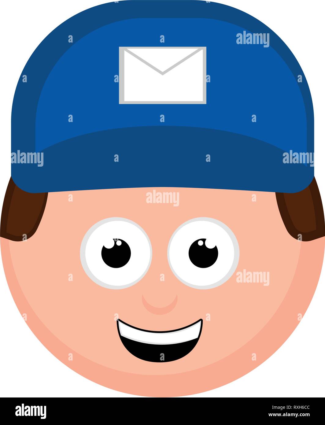 Postman uniform Stock Vector Images - Alamy