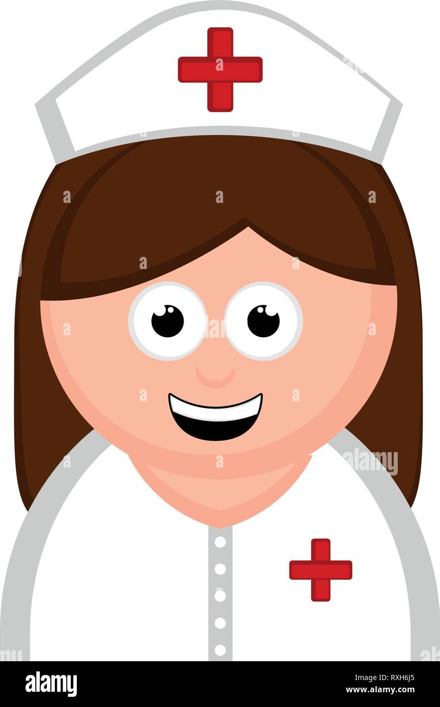 Nurse character icon cartoon hi-res stock photography and images - Alamy