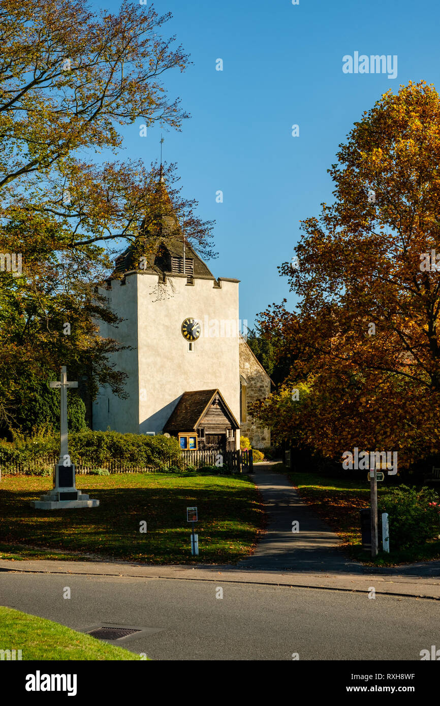 The Church of St Bartholomew, The Green, Otford, Kent Stock Photo - Alamy