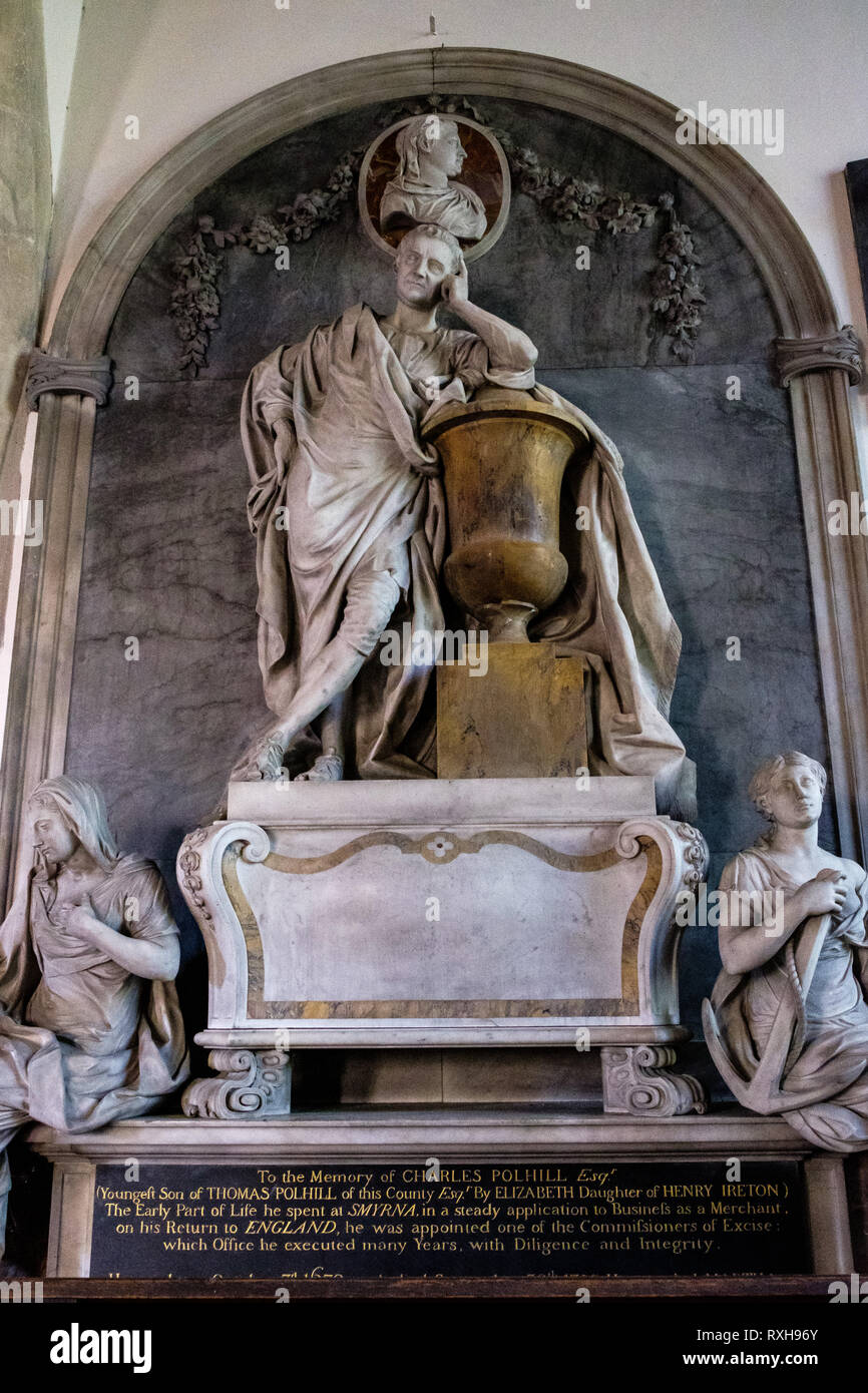 The Church of St Bartholomew, The Green, Otford, Kent Stock Photo - Alamy