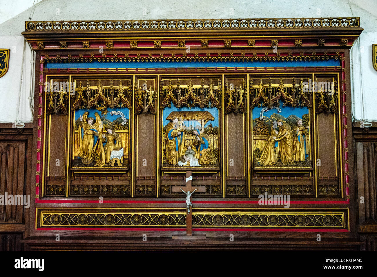 St Nicholas Church, Church Row, Chislehurst, Kent Stock Photo - Alamy