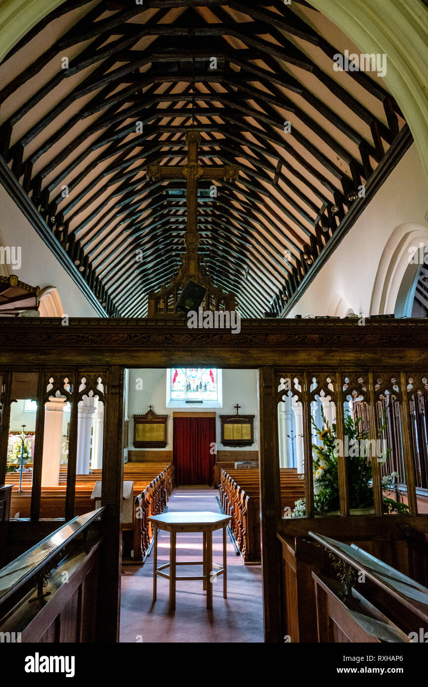 St Nicholas Church, Church Row, Chislehurst, Kent Stock Photo - Alamy