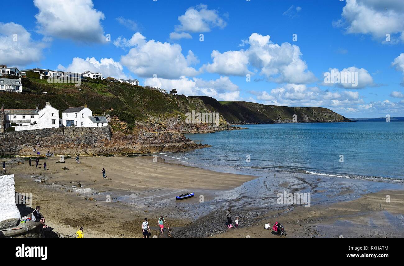 Gorran Haven, Cornwall, 310316 Stock Photo - Alamy
