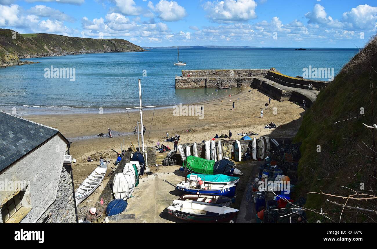 Gorran Haven, Cornwall, 310316 Stock Photo - Alamy