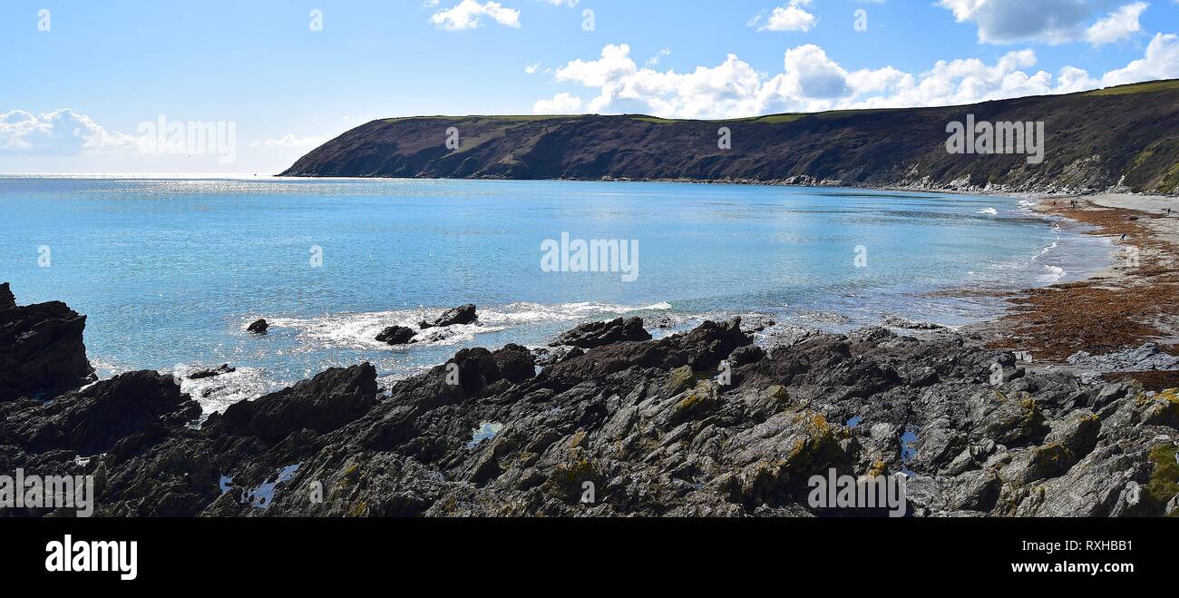 Vault Beach, Cornwall, 310316 Stock Photo - Alamy