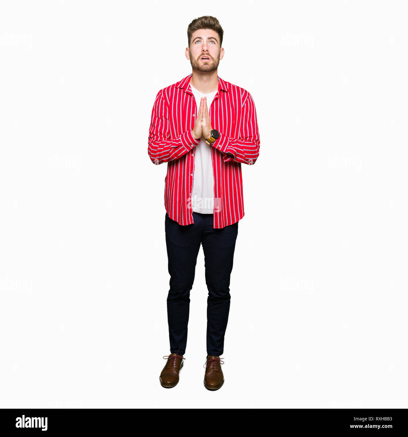 God please help portrait Cut Out Stock Images & Pictures - Alamy