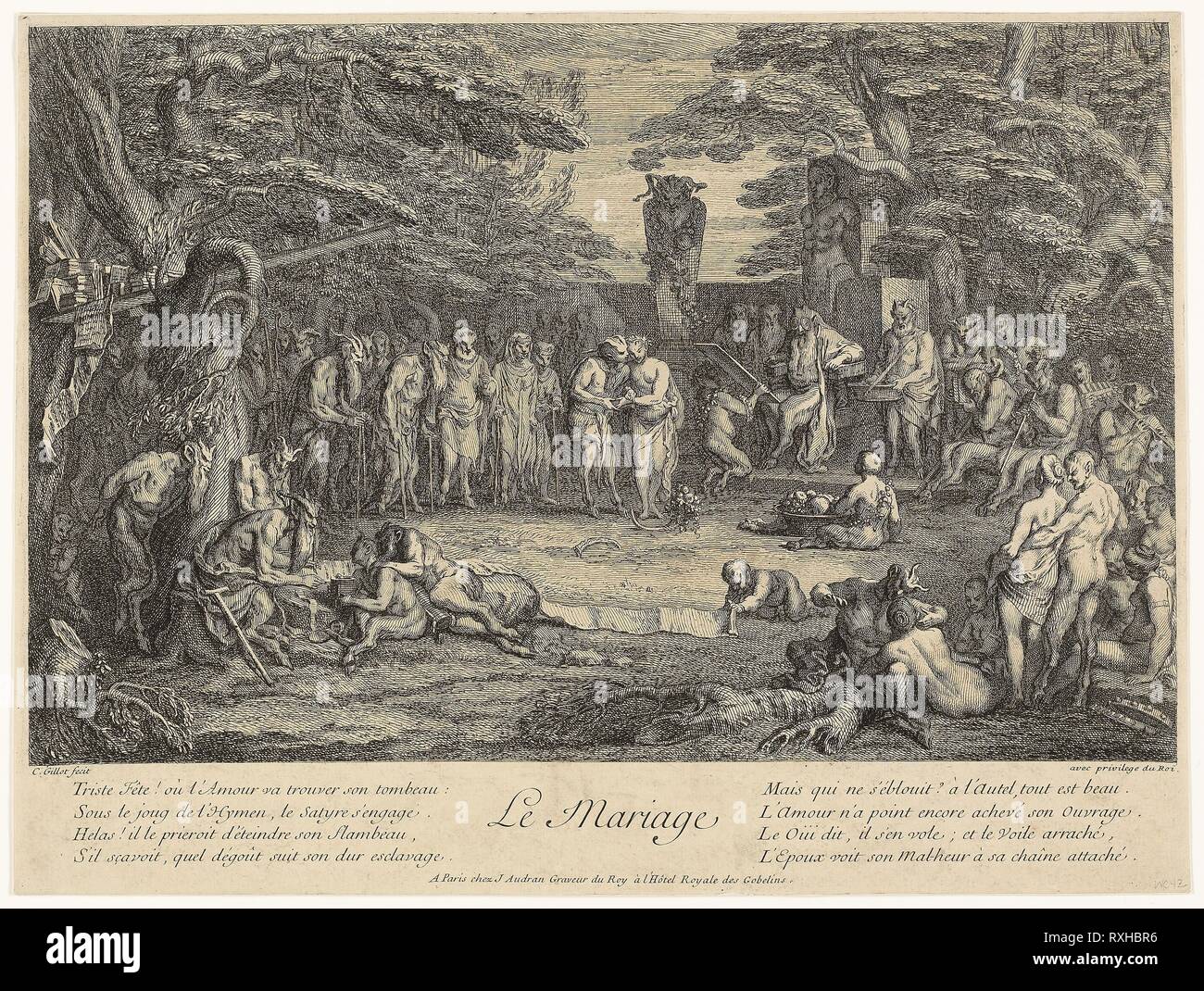 Claude gillot french hi-res stock photography and images - Alamy