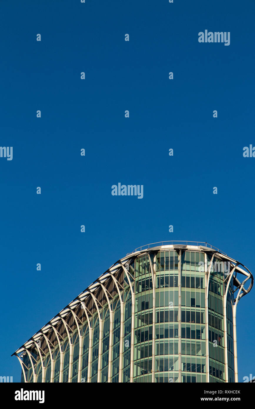 The top of the Citypoint building in the City of London, BP's ...