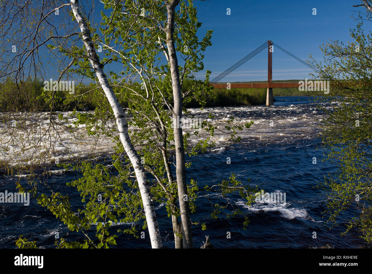 Rupert River, Eeyou Istchee James Bay Territory, Quebec, Canada Stock ...