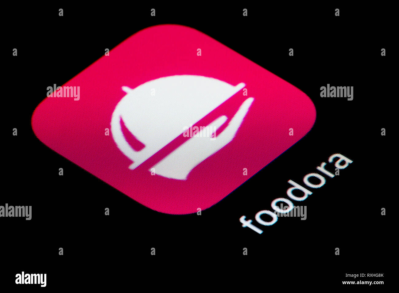 Foodora icon hi-res stock photography and images - Alamy