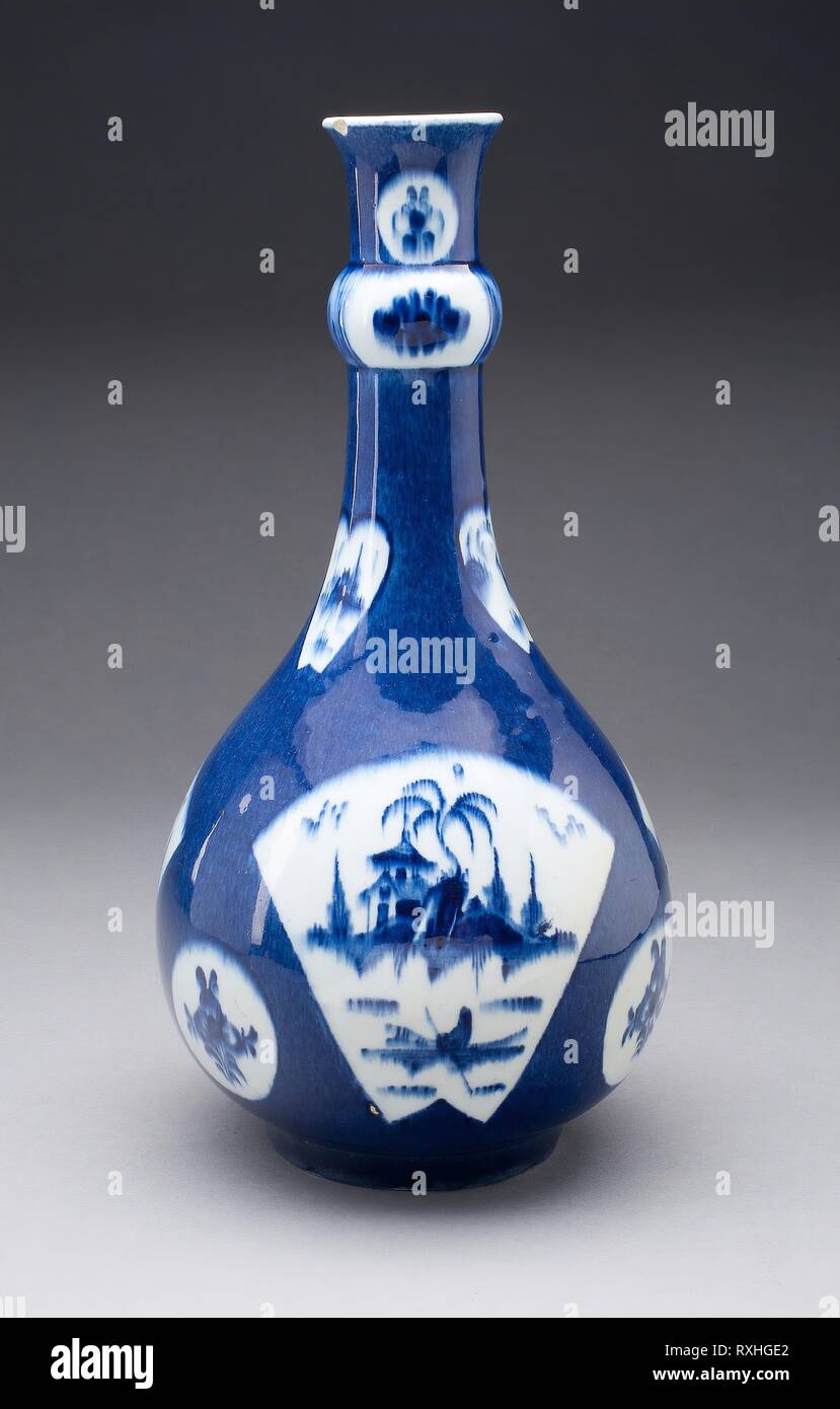 Soft paste porcelain underglaze blue decoration hi-res stock ...