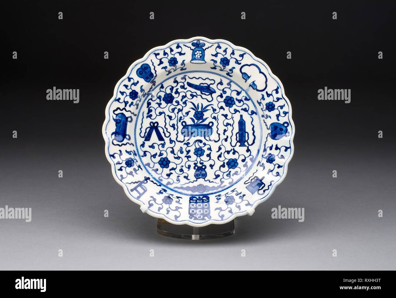 Plate. Worcester Porcelain Factory; Worcester, England, founded 1751 ...