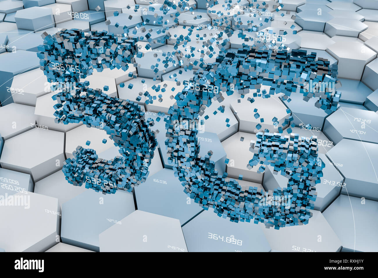 5G font design, 3d rendering Stock Photo - Alamy