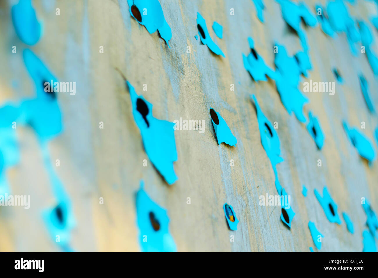Blue perforated metal texture hi-res stock photography and images - Alamy