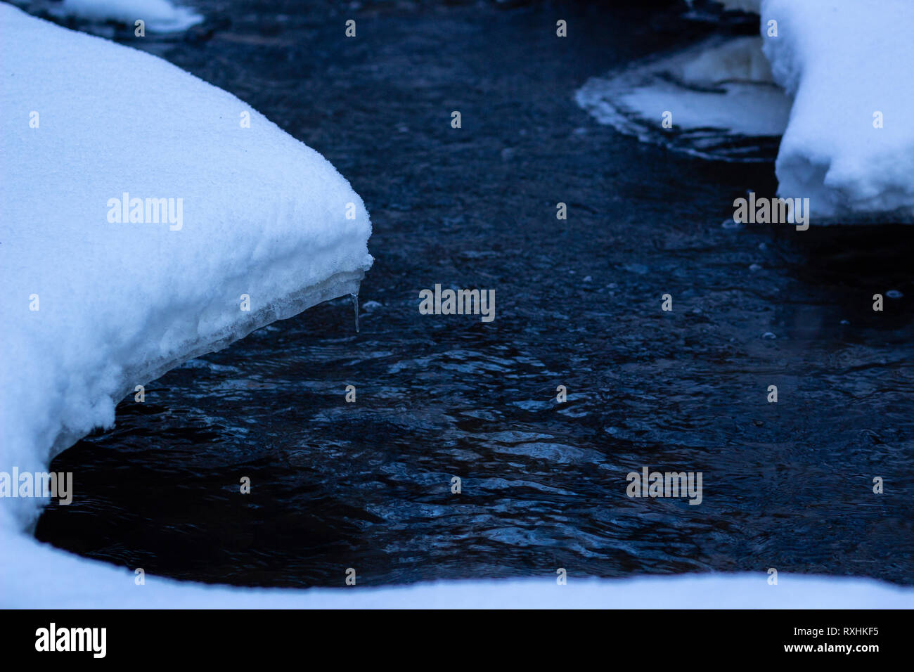 Interesting shapes in ice hi-res stock photography and images - Alamy