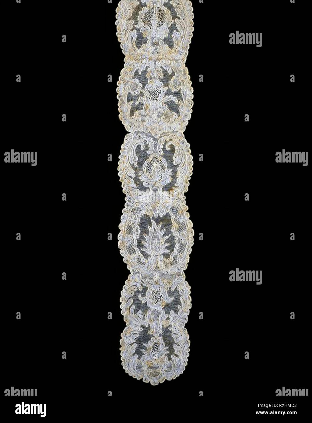 Pair of Lappets (Joined). France. Date: 1725-1735. Dimensions: 141.4 × ...