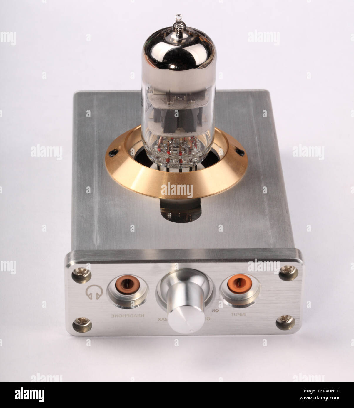 Vacuum Tube Amplifier Stock Photo - Alamy