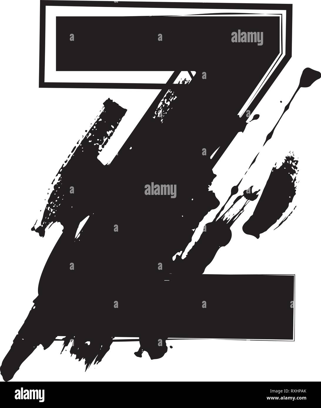 Graffiti template Stock Vector Images - Alamy