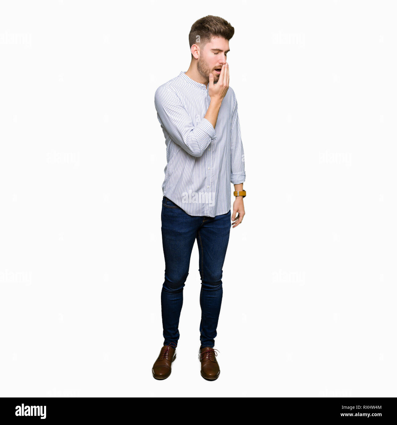 Bored model Cut Out Stock Images & Pictures - Alamy