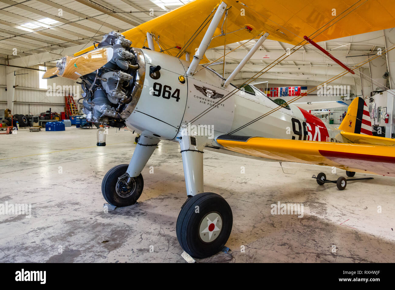 Boeing Stearman B75N1 Stock Photo - Alamy