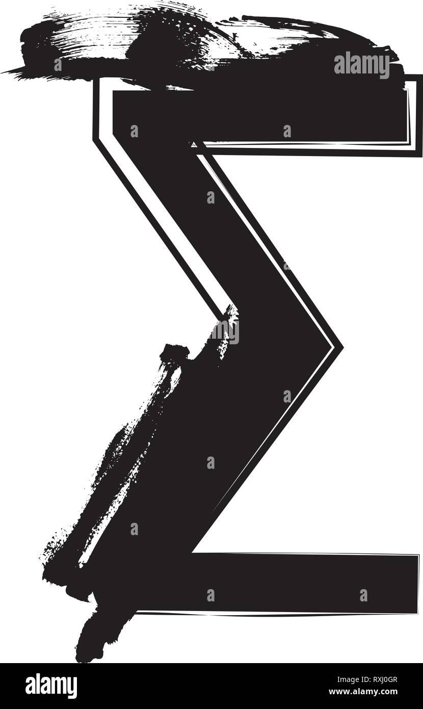 Abstract vector illustration drawing of Symbol Stock Vector Image & Art ...