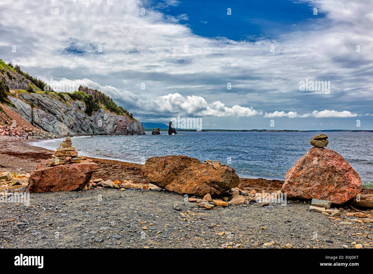 Cap Rouge, Cape Breton Highlands National Park, Nova Scotia, Canada ...